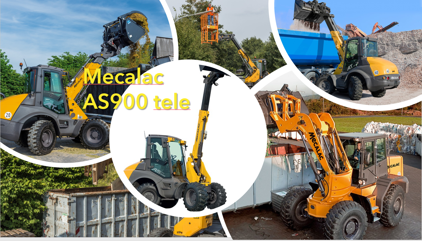 Mit dem Mecalac AS900tele, den Arbeitsprozess fest im Griff - BEG Bau ...